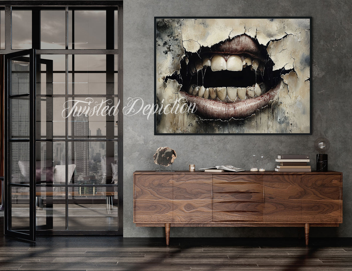 Cracks Of Flesh - Teeth Art – Twisted Depiction